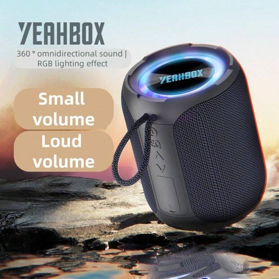 Outdoor Portable 40W Waterproof Bluetooth Speaker Subwoofer With High ...