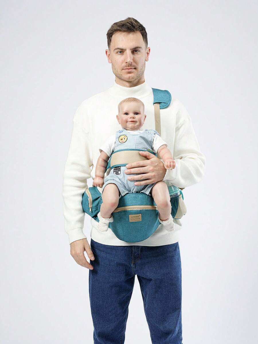Baby Carrier, Multifunctional Front & Back Carry Infant Carrier ...