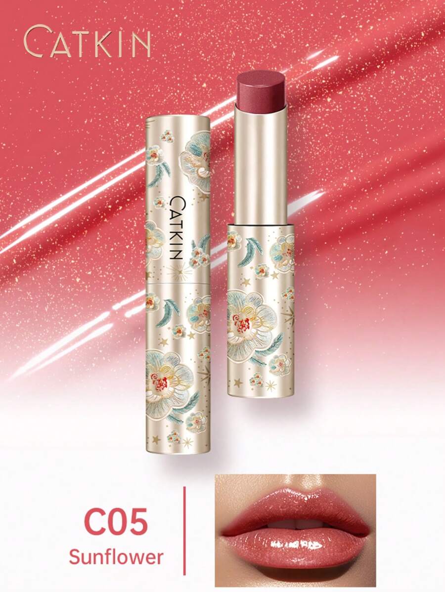 CATKIN CATKIN Glossy Lip Balm Lightweight Hydrating Lip Care Glossy Shine Non-Sticky Lip Gloss 3 ...