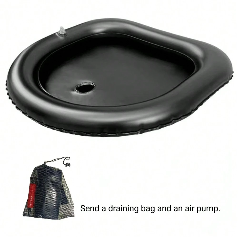 Inflatable Household Shampoo Basin Free To Bend Over The Elderly To Lay ...