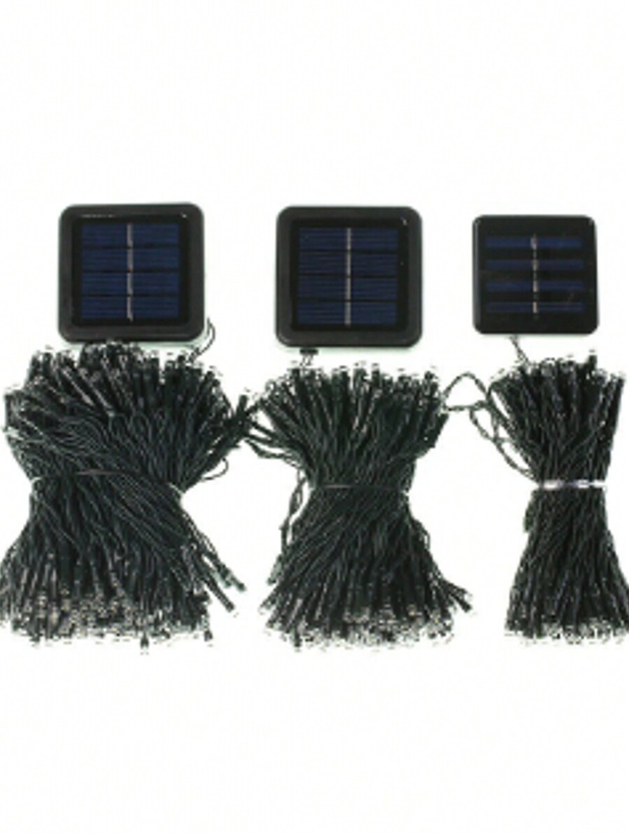 Solar Powered Outdoor String Lights - White | SHEIN UK