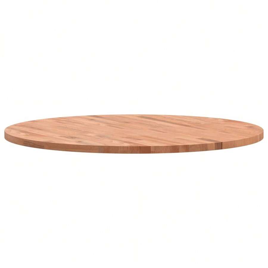 Round Solid Wood Beech Table Top 90x2.5 Cm Durable And Stylish Surface ...