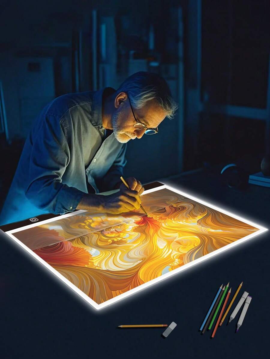 1pc A3/A2 Diamond Painting Light Pad, High Transparent Acrylic Board ...