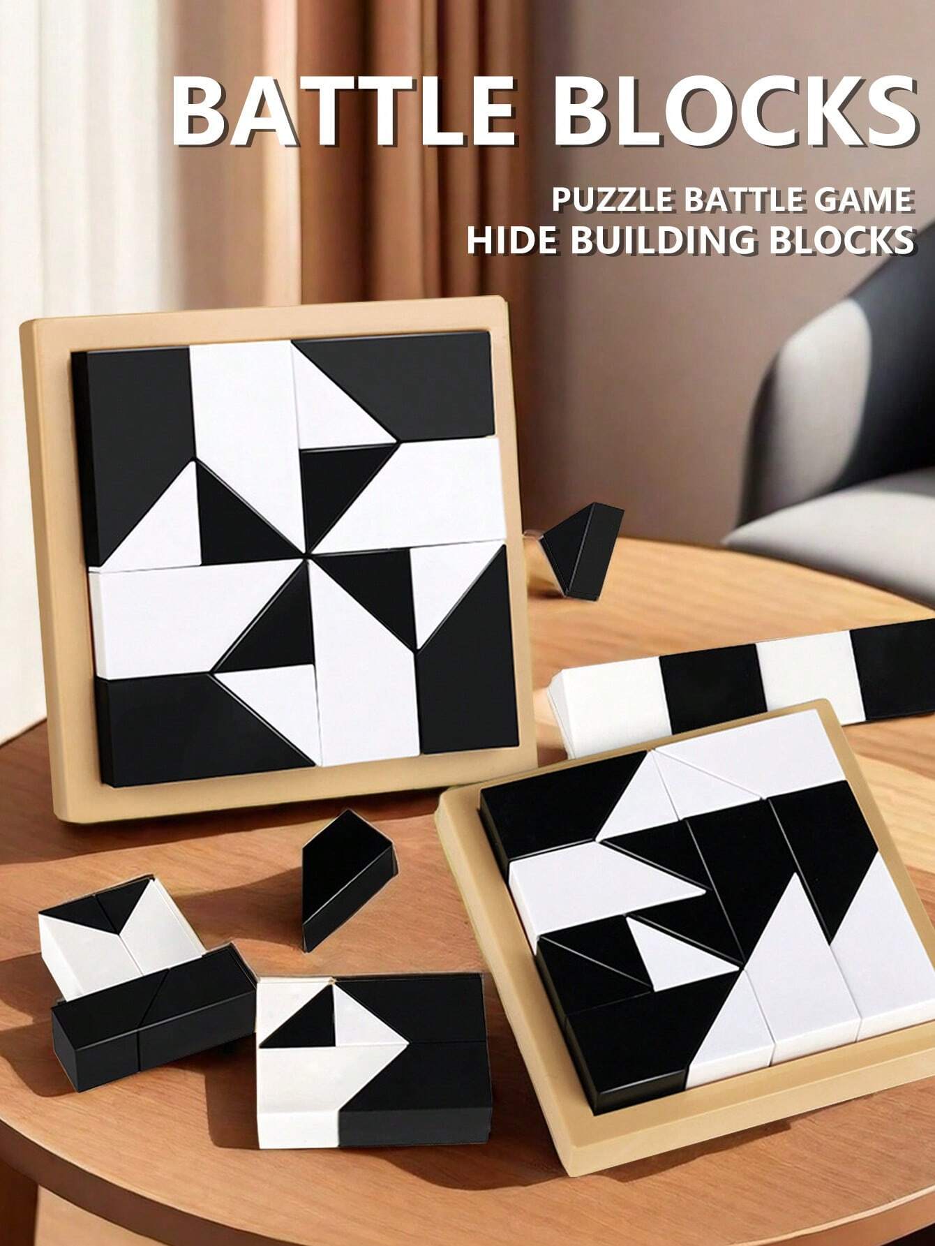 1 Box Hidden Brick Puzzle Game, Interactice Tabletop Party Mini Game ...