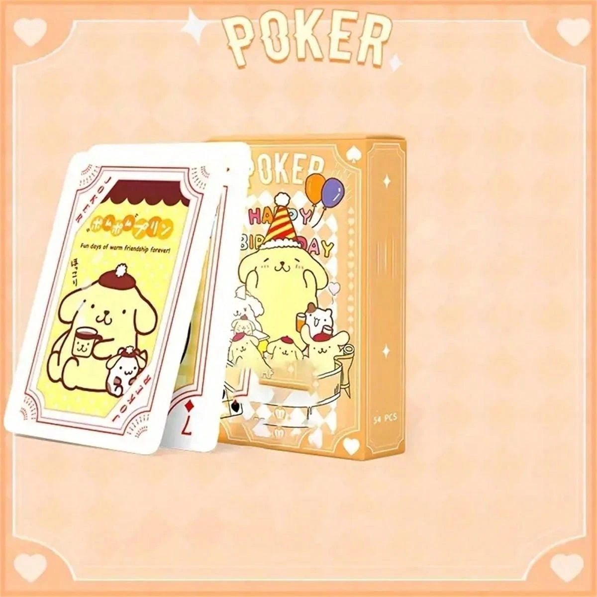 Sanrio Sanrio Hello Kitty, Kuromi, Cinnamoroll, My Melody Playing Cards ...