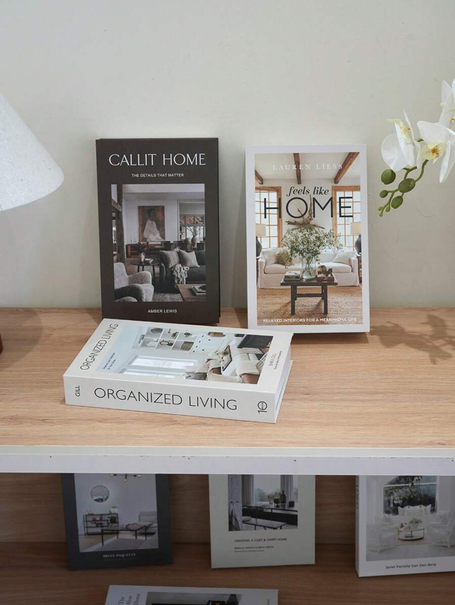 1pc Openable Storage Book Shaped Box, Luxury Fake Book Desk Decor ...