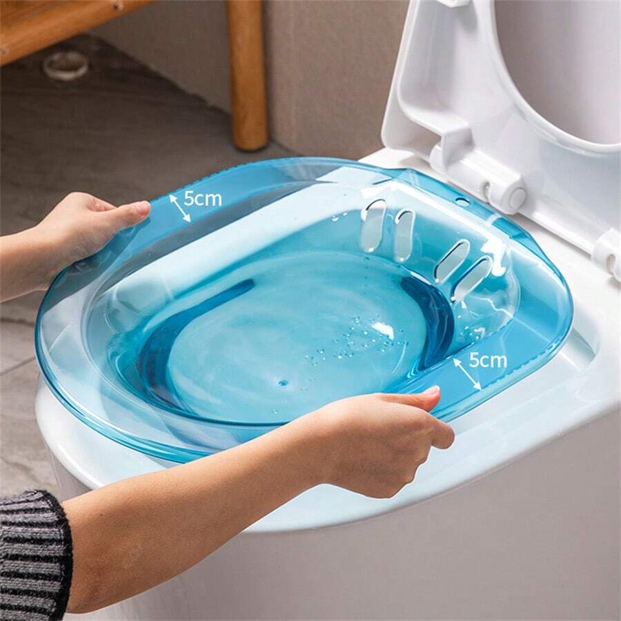 Bidet Bathroom Wash Basin, Hemorrhoids Care Toilet Bowl For Men And ...