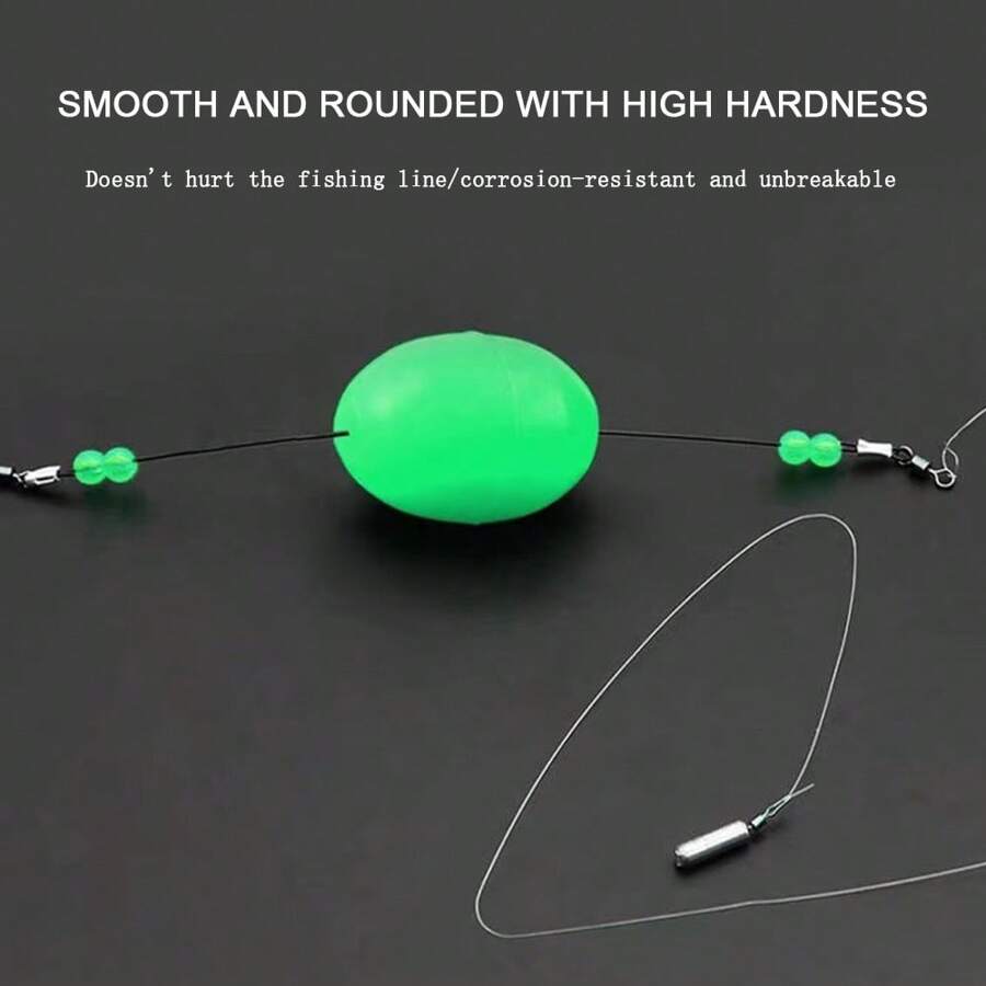 Glow-In-The-Dark Fishing Bead Set - Glow-In-The-Dark Acrylic Spherical ...