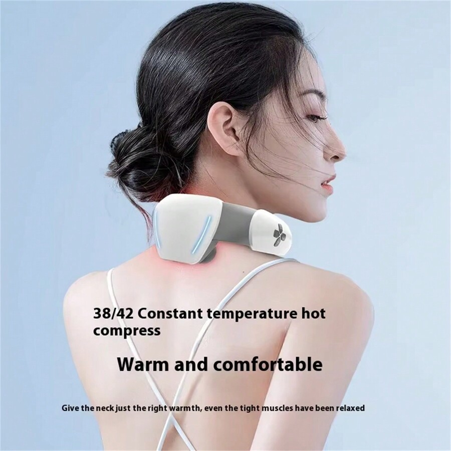 Electric Mini Neck Massager Back & Shoulder Massager With TENS Shiatsu ...