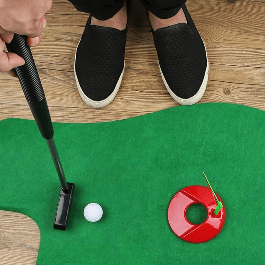 Toilet Golf - Funny Gifts For Men, Golf Gifts For Men, Funny White ...