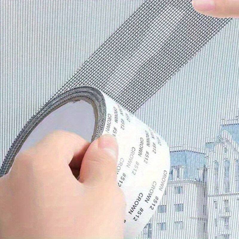 1 Roll Tear-Resistant Mesh Screen Repair Tape - High Adhesive ...