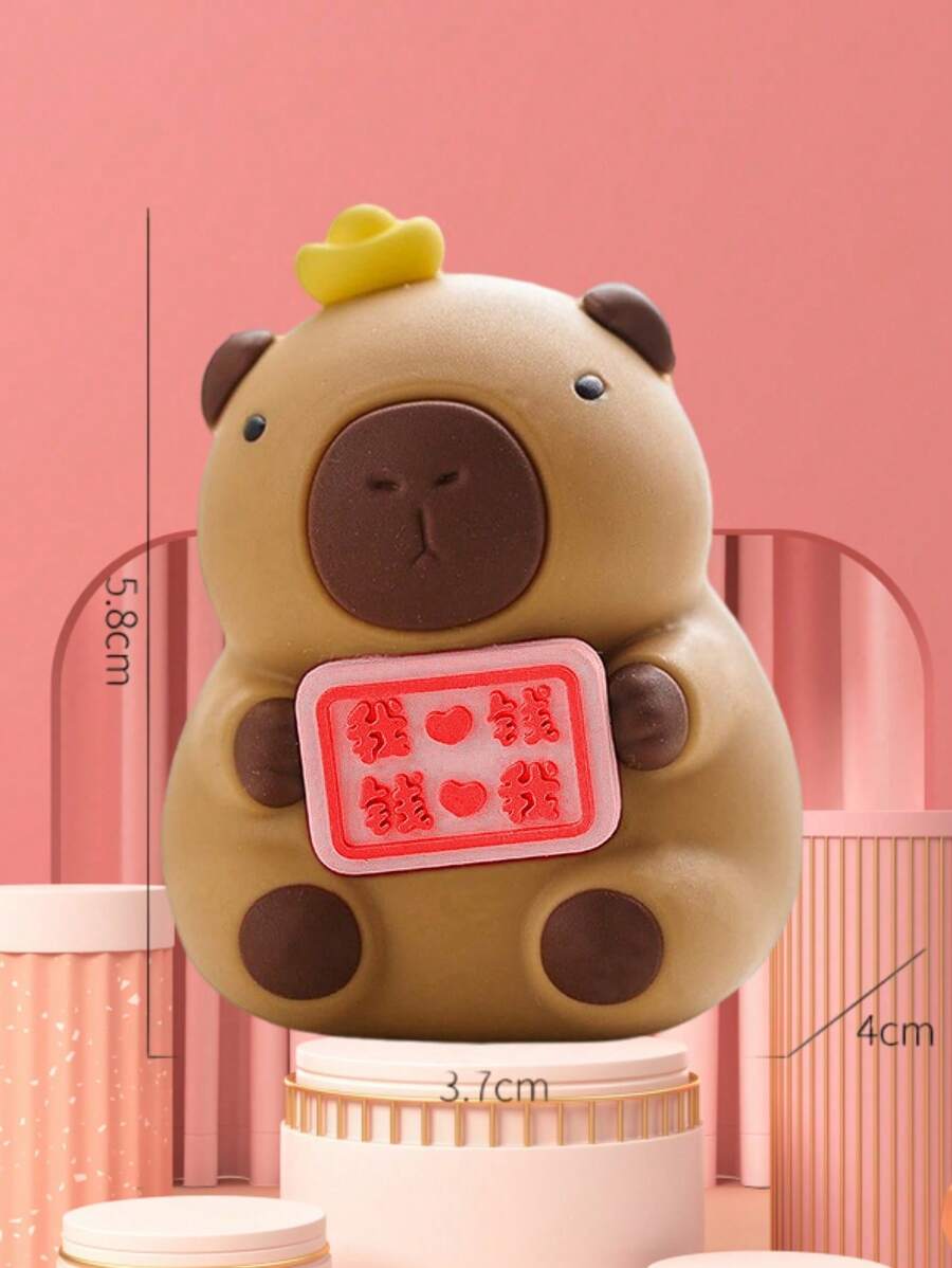 1pc Guinea Pig Capybara Three-Dimensional Decoration Capybara Office ...