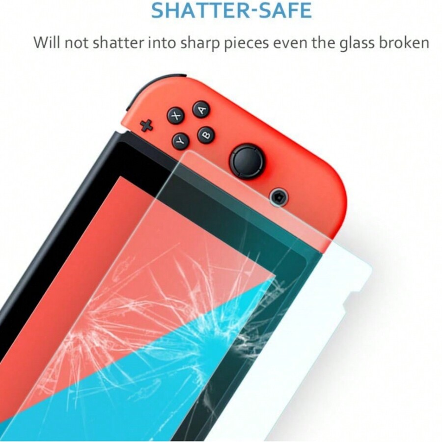 2 Pieces Switch Oled Screen Protector SWITCH New Protective Tempered ...