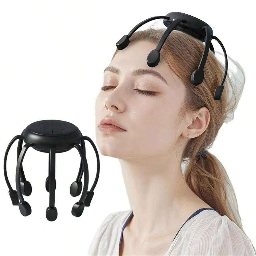 Intelligent Electric Multi Massage Heads High Frequency Vibration Red ...