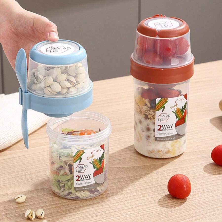 INS Popular Salad Cup, Lightweight Breakfast Cup For Office, Students ...