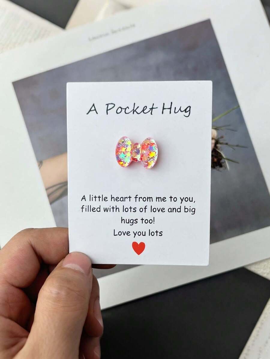 1pc, A Small Love Pocket Hug Card, Special Birthday Wedding Party ...