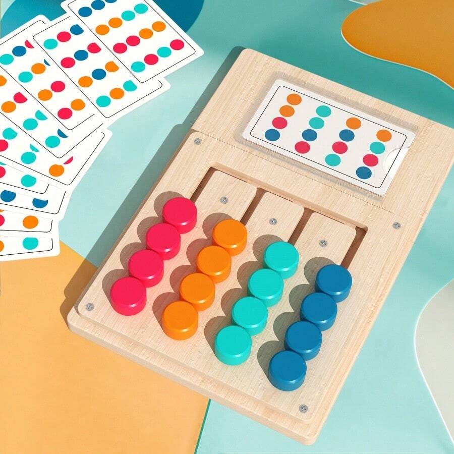 Color Sorting Montessori Educational Toys, Brain Training Cognitive ...