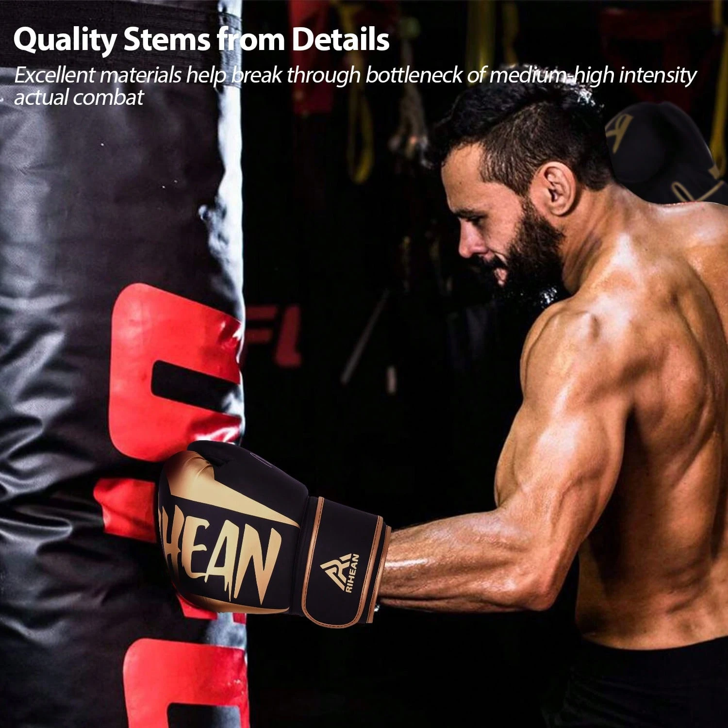 Boxing Training Gloves For Men Women 14oz - Professional, Lightweight ...