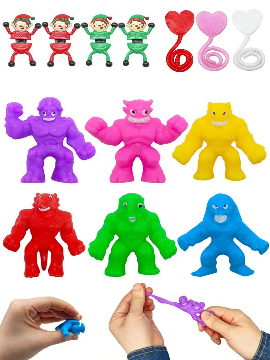 6/10/20PCS The Most Sticky Toys For Stress Relief, Stretchable TPR Soft ...