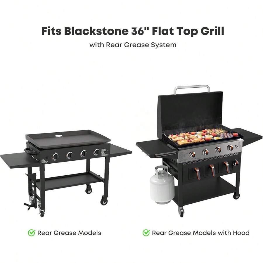 36 Inch Flat Top Griddle, Stainless Steel Griddle Replacement Top For ...