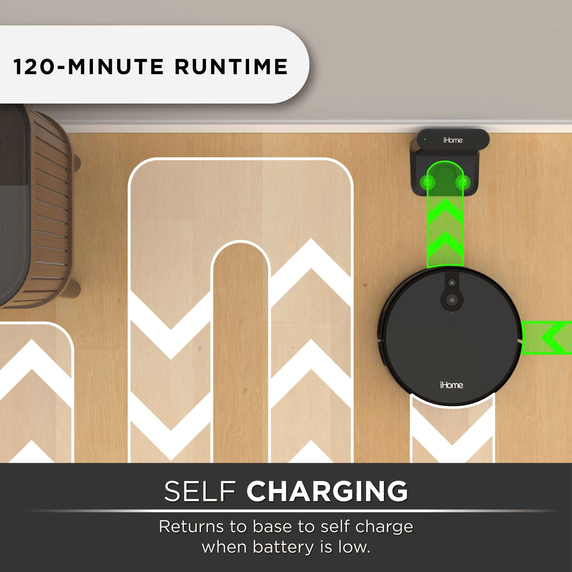 The AutoVac Eclipse Robot Vacuum With Mapping Technology, Ultra Strong ...