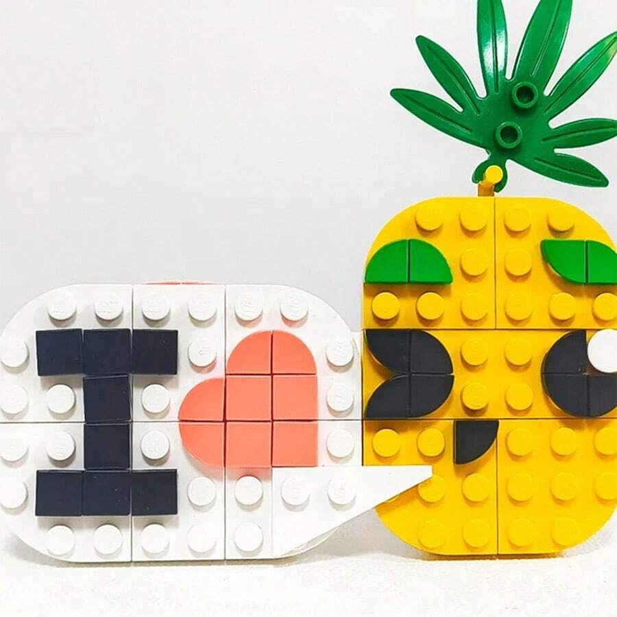 LEGO LEGO 30560 Pineapple Tower Puzzle Boys And Girls Building Blocks ...