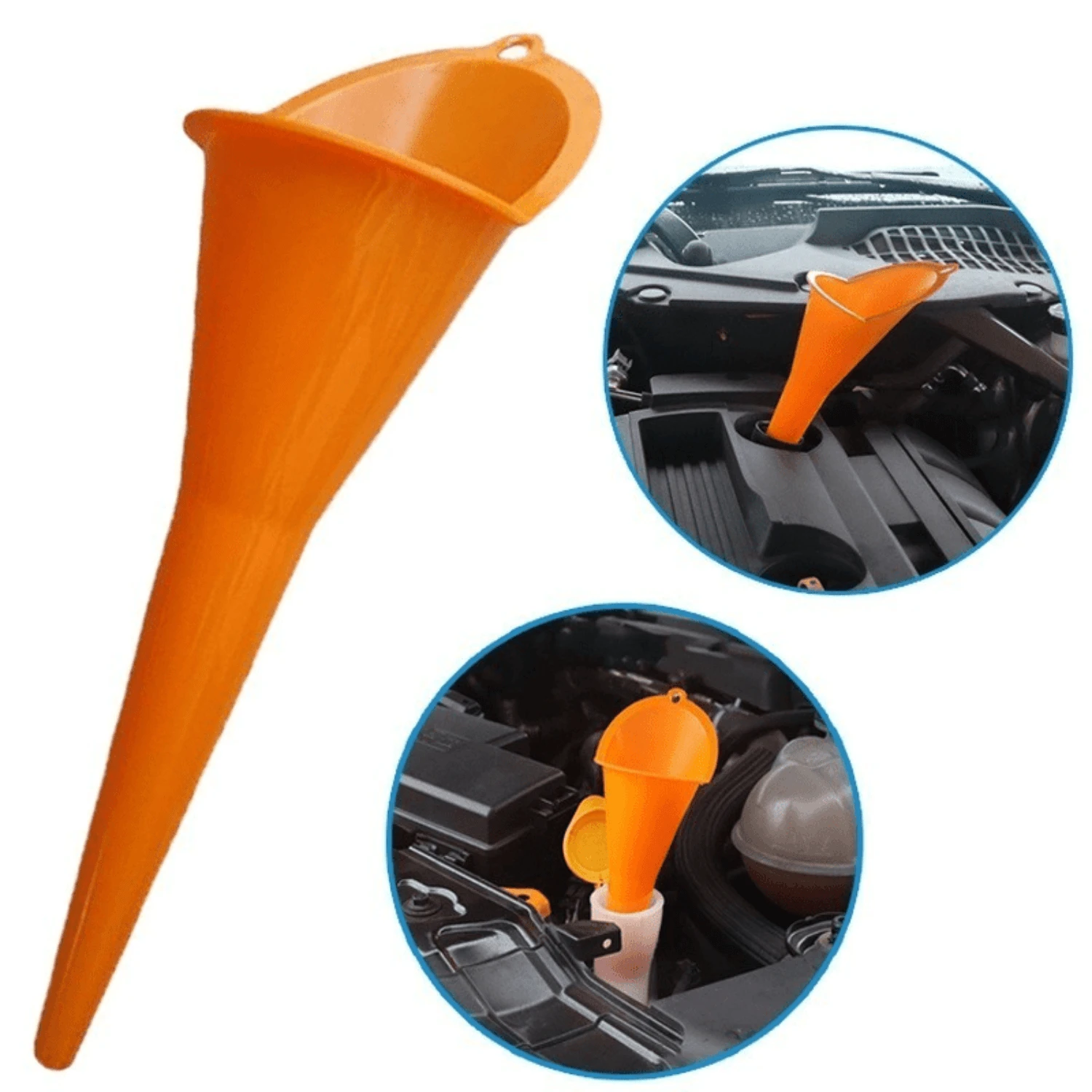 Easypie Selection Car Long Stem Funnel, Gasoline Oil Fuel Filling Tools ...