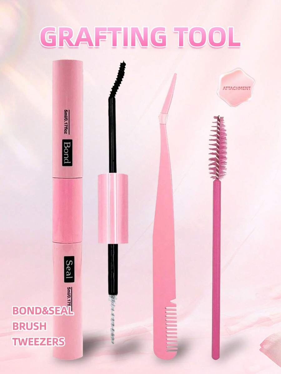 DIY 200 Pcs Flared False Lashes, Eyelash Extension Kit, 8-16mm Mixed ...