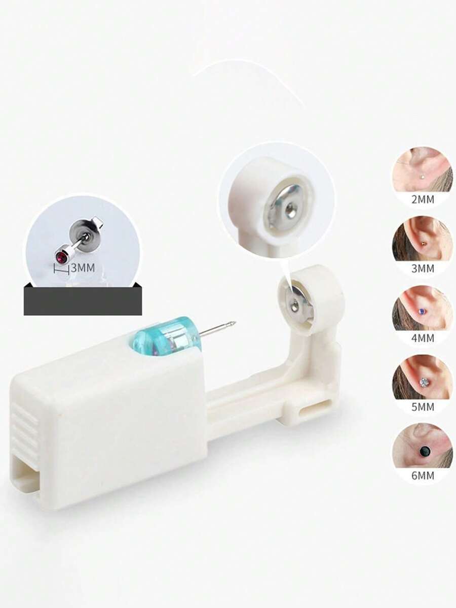 1pc New 2025 Disposable Auto-Advance 2nd Gen Ear Piercing Kit ...