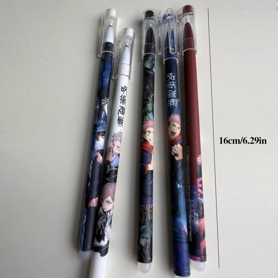 Jujutsu Kaisen 4pcs Random Neutral Pens, Gojo Satoru, Itadori Yuji ...