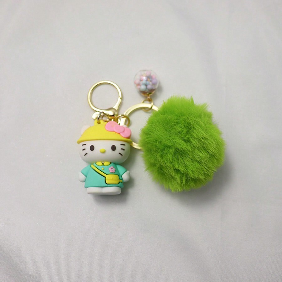 Sanrio 8pcs Sanrio Hello Kitty Keychain Set - Cute Cartoon Resin Charms ...