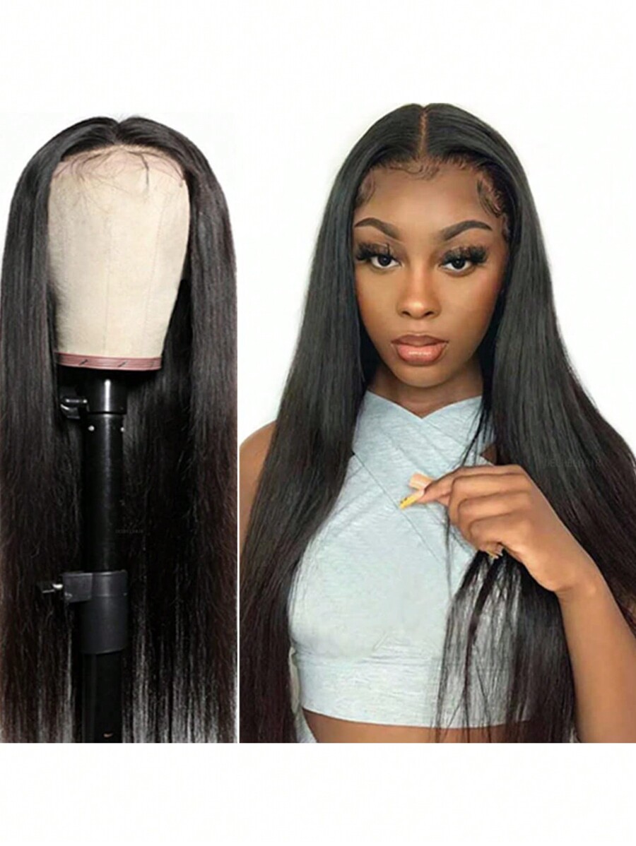 36inch Glueless Human Hair Wig Lace Front Wigs Human Hair 13x4 ...