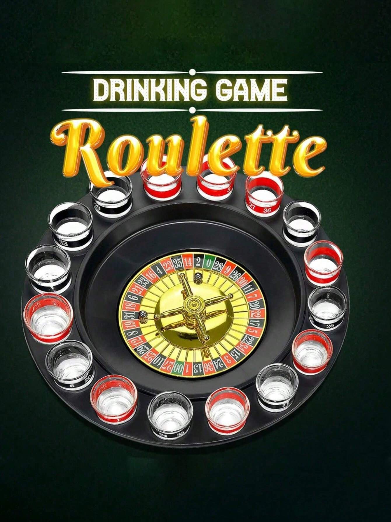 Spin Roulette Game Set, Party Games Spin Wheel, Fun Entertaining Toys ...