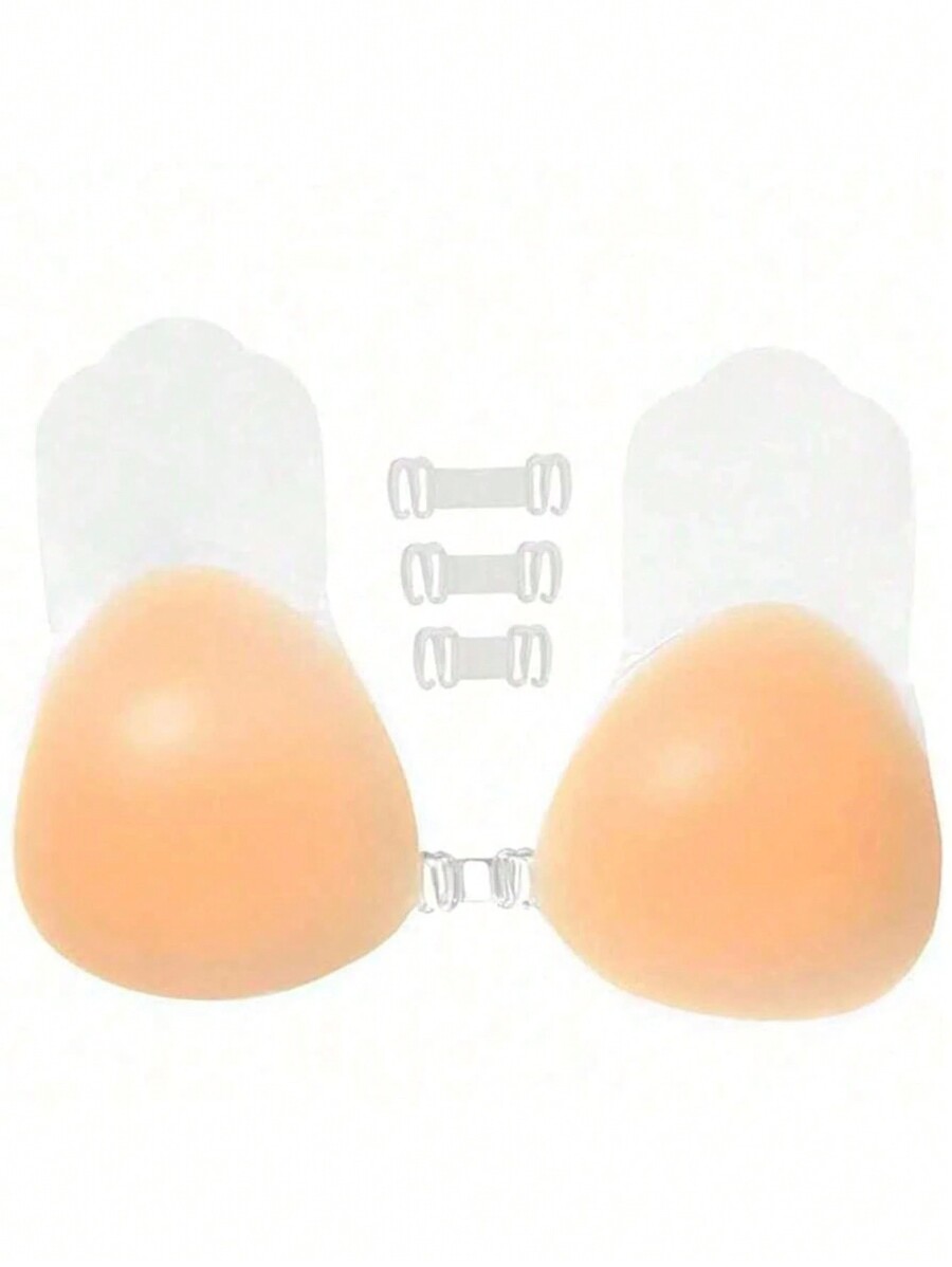 Silicone Backless Push Up Bra Invisible Adhesive Breast Lift Cleavage ...