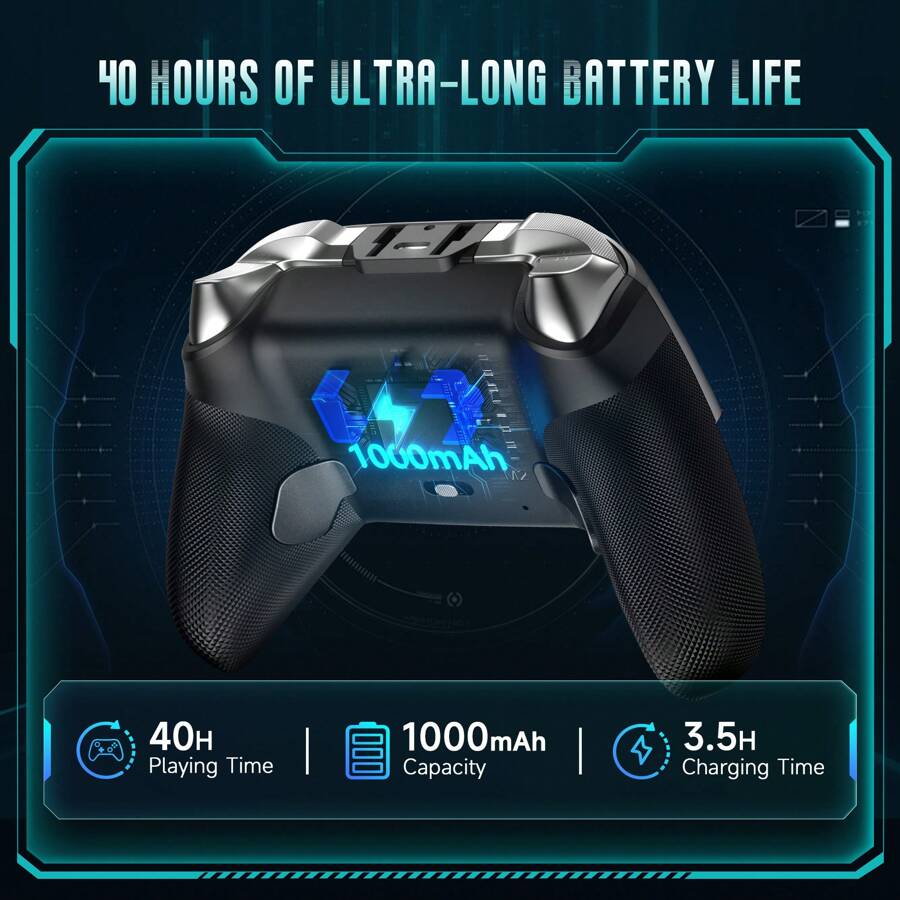 EasySMX EasySMX X10 PC Controller - No Stick Drift, No Dead Zone ...