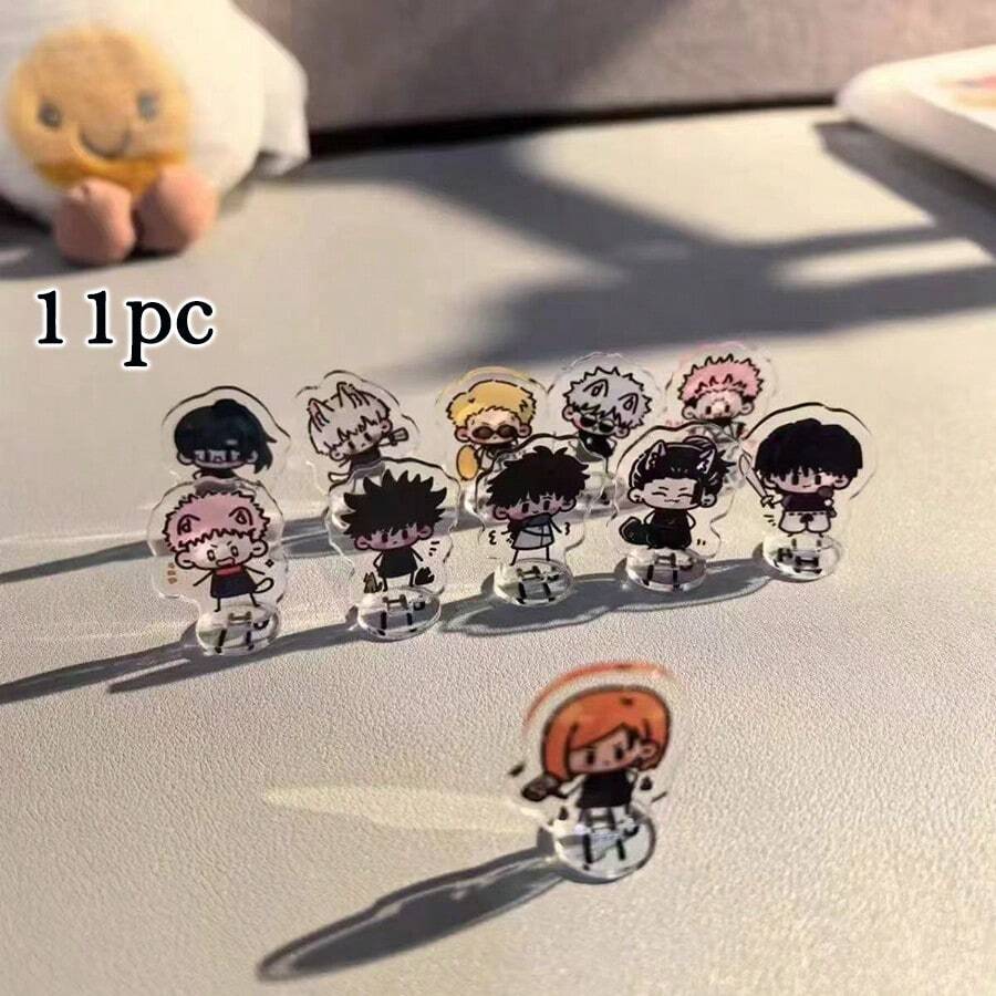 Jujutsu Kaisen 11pcs Mini Desk Decor Figurines, Anime Collectible ...