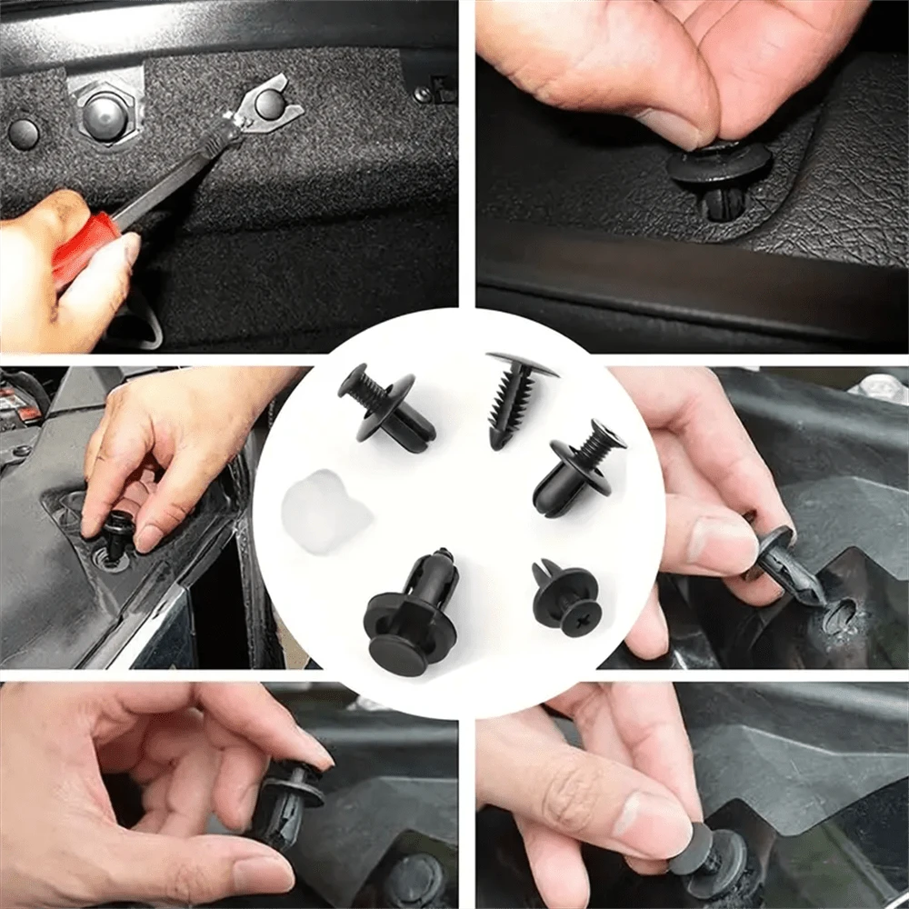 1 set de kit de clips de fixation pour voiture, comprenant un ...