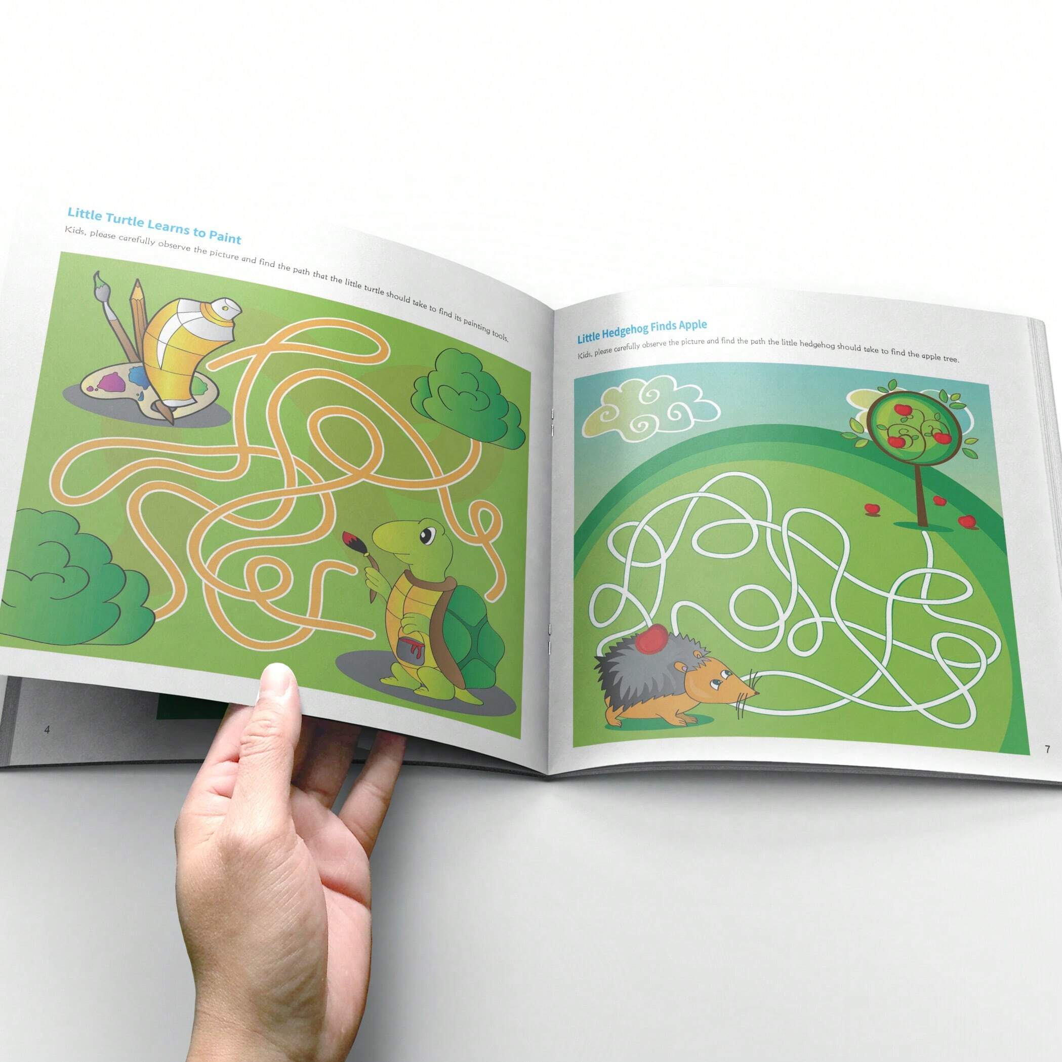 Maze Adventures: A Fun And Challenging Puzzle Book For Kids To Sharpen ...