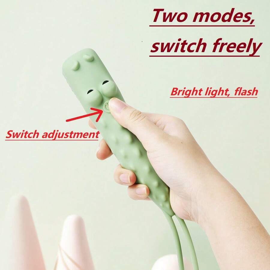 Creative Animal Shaped Silicone Rechargeable Handheld Flashlight Cute ...