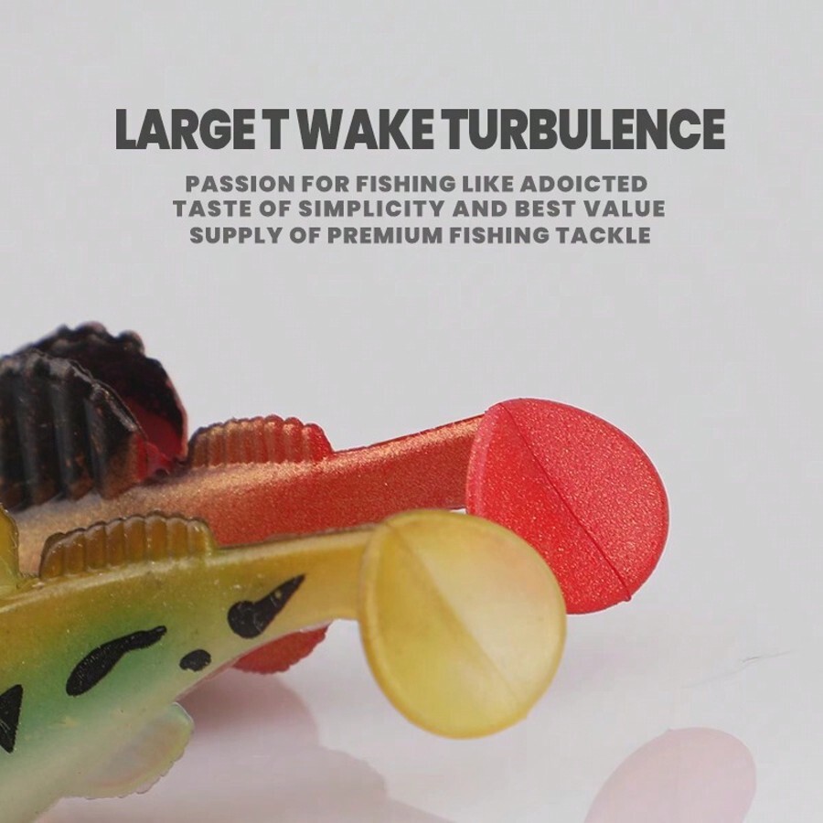 Fish-Shaped Fishing Lures, Realistic Soft Baits For Mandarin Fish ...