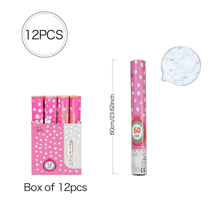 Mini Confetti Shooter Handheld Do-It-Yourself Spring Loaded Confetti ...