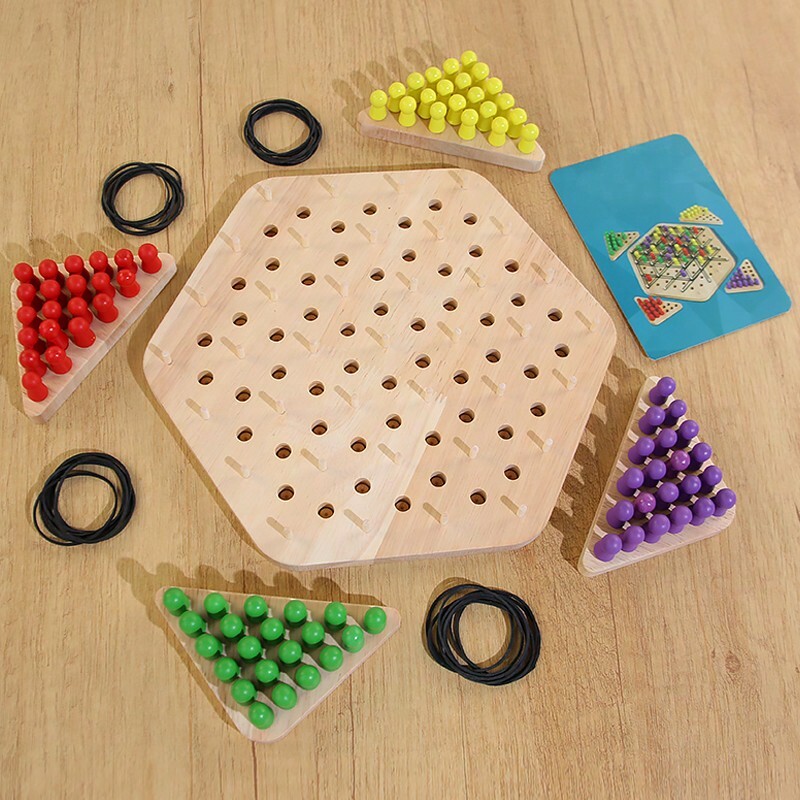 Chain Geometry Strategy Board Game - Multiplayer Interactive Puzzle Toy ...