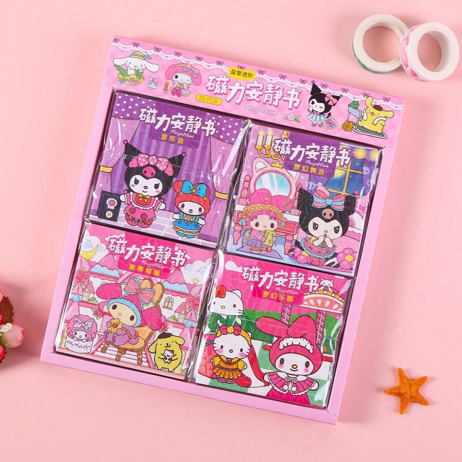 Sanrio Sanrio Hello Kitty & Friends DIY Sticker Craft Kit - Quiet Book ...