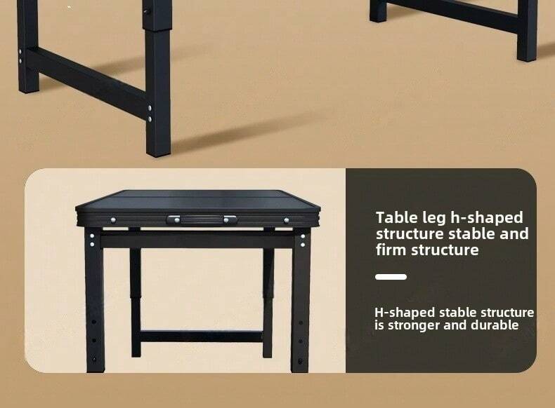 Folding Desk Outdoor Market Stall Carrying Table, Lightweight Portable ...