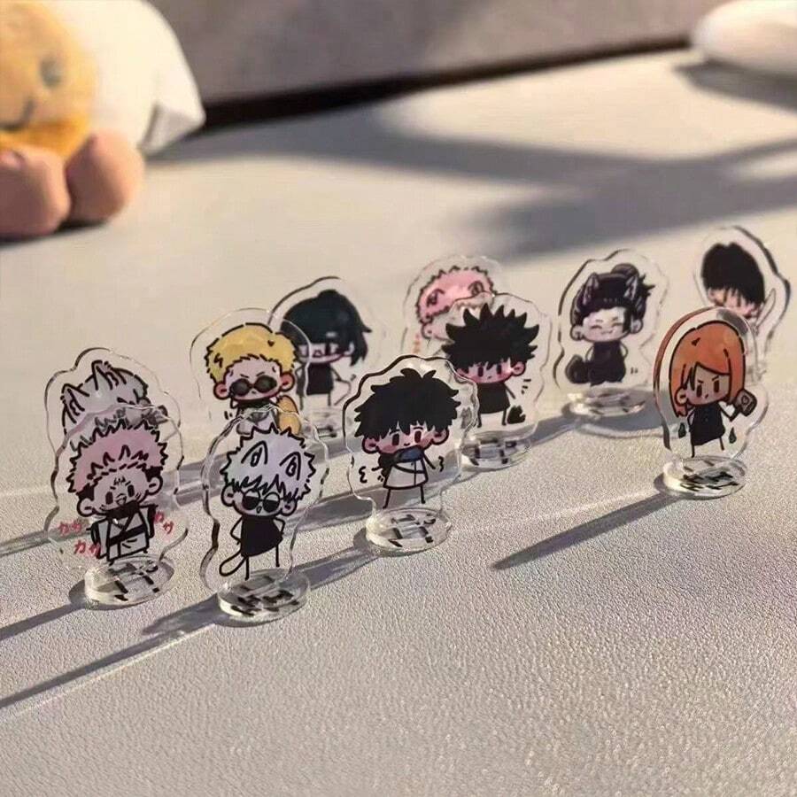 Jujutsu Kaisen 11 pezzi Mini decorazioni da scrivania, Statuette da ...