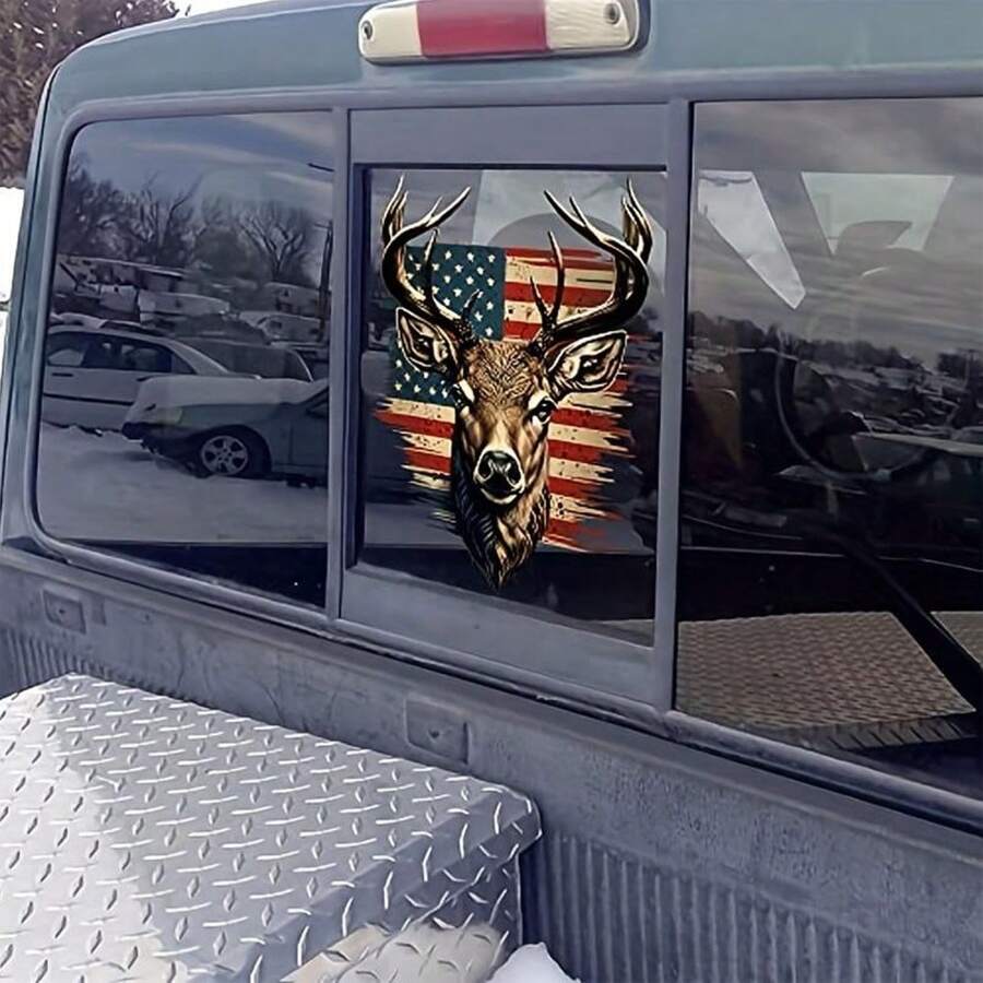 Truck Rear Window Stickers, Truck Rear Center Window Vinyl Stickers ...