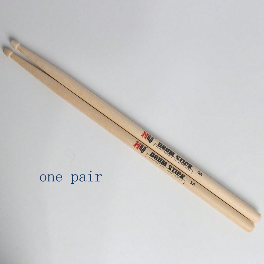 Maple Wood Grade 5A Hollow Letter Design Drum Sticks, Suitable For ...