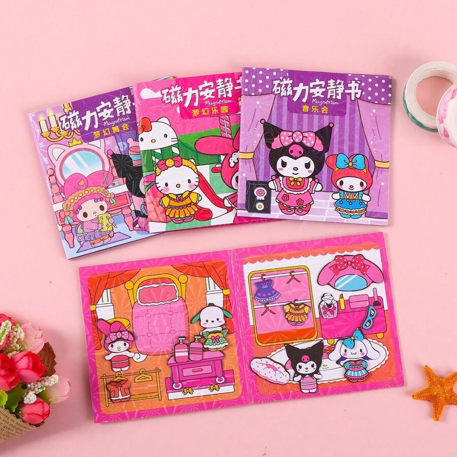 Sanrio Sanrio Hello Kitty & Friends DIY Sticker Craft Kit - Quiet Book ...