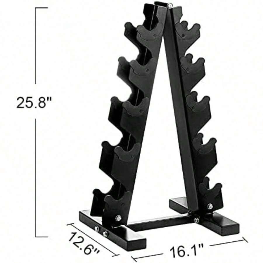 Dumbbell Rack A Frame Weight Rack Stand Dumbbell Weight Storage For ...