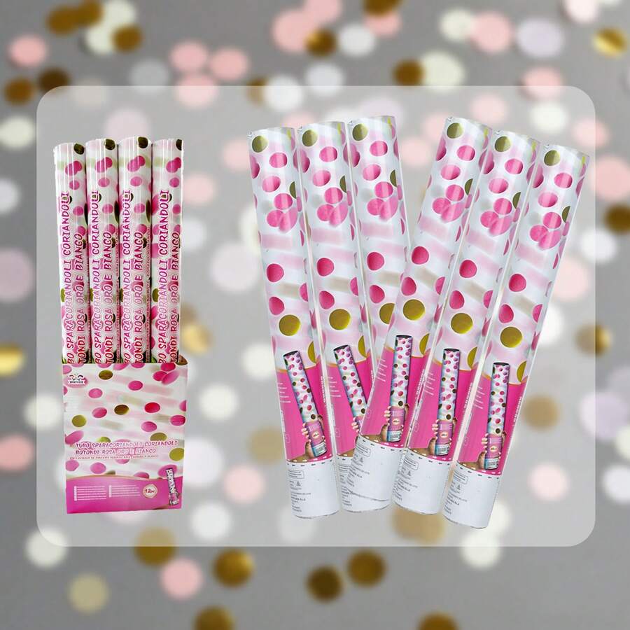 Mini Confetti Shooter Handheld Do-It-Yourself Spring Loaded Confetti ...